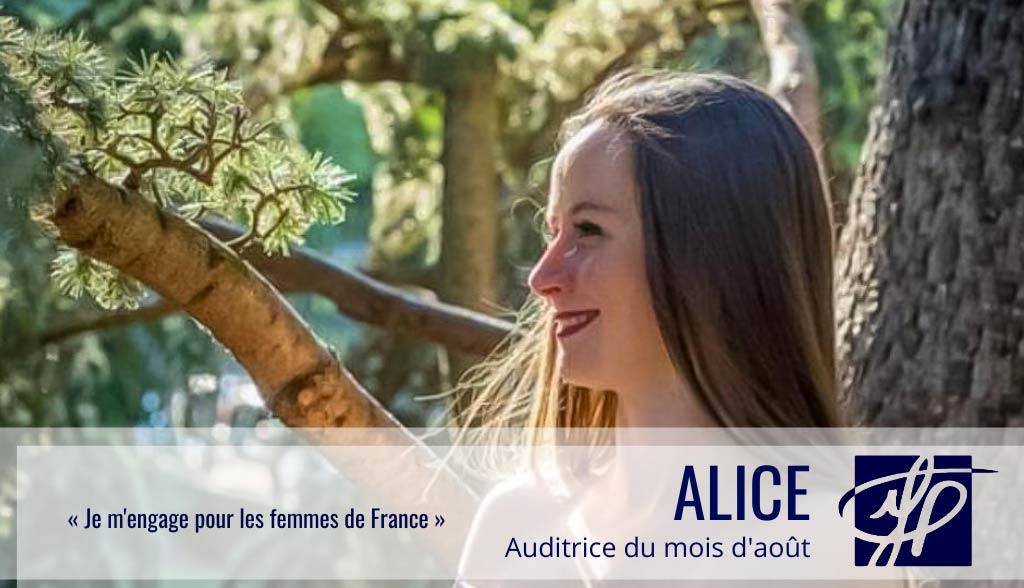 Alice, s'engage pour les femmes de France - Institut de Formation Politique